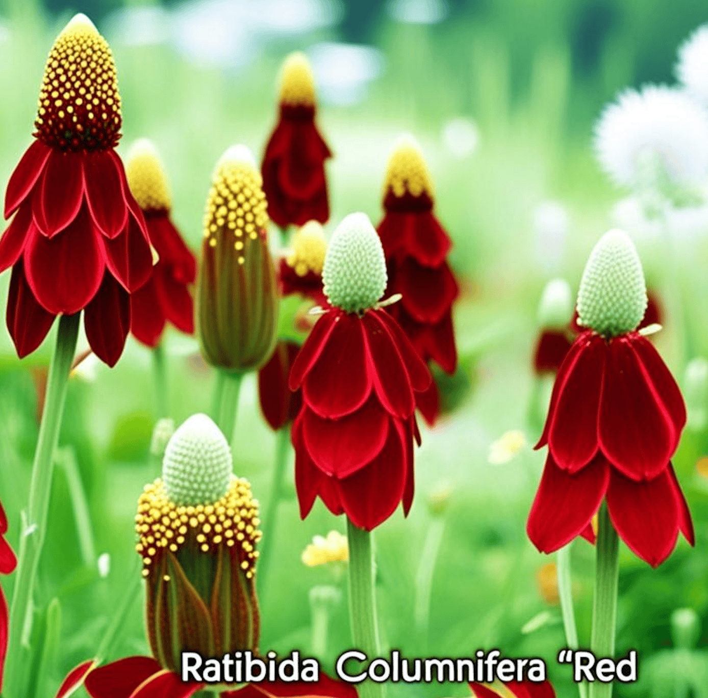 Mexican Red Hat Seeds - Ratibida columnifera ‘Red’ North American ...