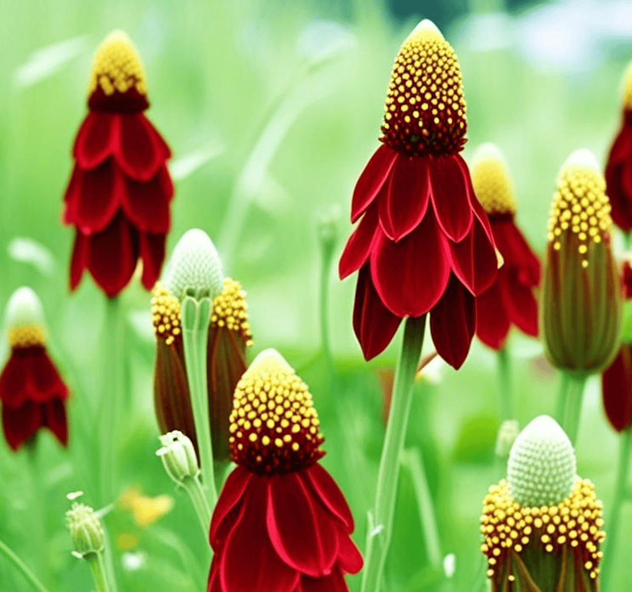 Mexican Red Hat Seeds - Ratibida columnifera ‘Red’ North American ...